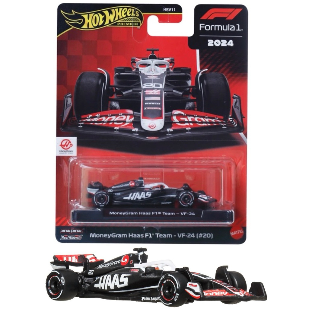 2025 Hotwheels Premium Formula 1 Series (Mix 1) - MoneyGram Haas F1 ...