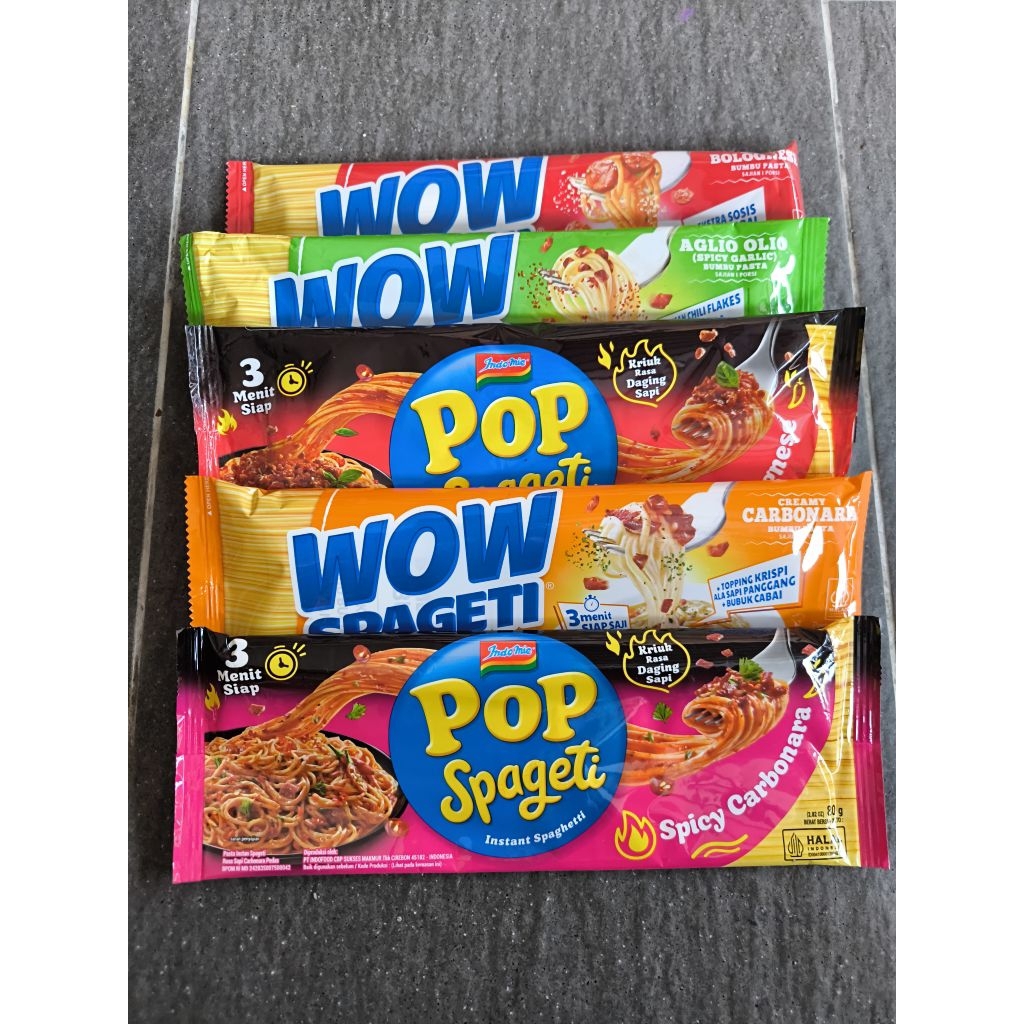 1 PCS WOW SPAGHETTI HALAL INSTANT 88GRAM | Shopee Philippines