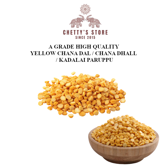 (IMPORTED) CHANA DHAL / PARUPPU CADALAI / HORSE NUTS DAL (250g/500g/1KG ...