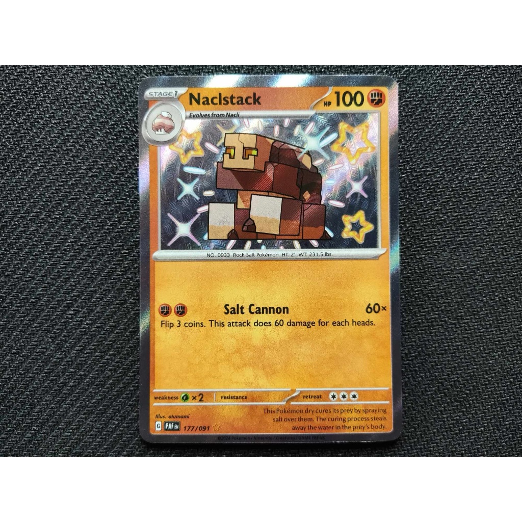 Pokemon TCG - Naclstack [Shining] [177/091] | Shopee Philippines