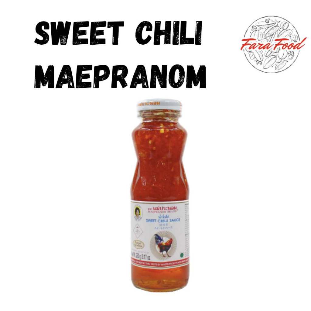 Sauce Sos Cili Thai Chili Sweet Spicy Halal Maepranom 260g 390g 980g ...