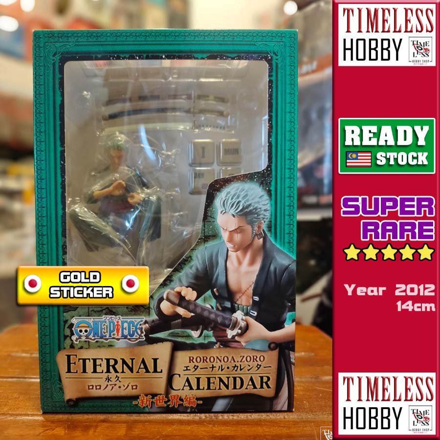 Ensky Roronoa Zoro Figure ETERNAL CALENDAR NEW WORLD SHIN SEKAI One ...