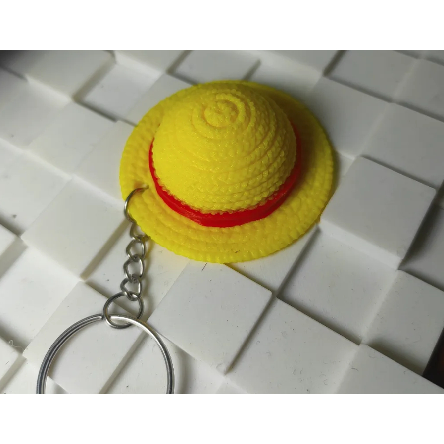 Straw hat textured - Luffy - One Piece (Fridge Magnet Or Key Chain ...