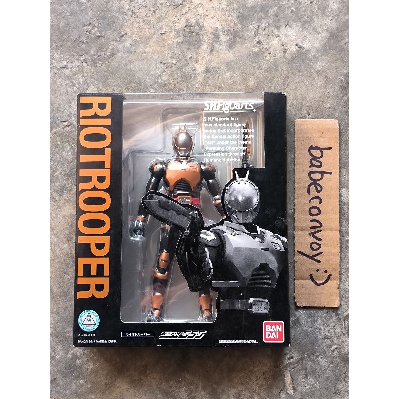 Bandai S.H.Figuarts Shf Faiz Riotrooper MISB | Shopee Philippines
