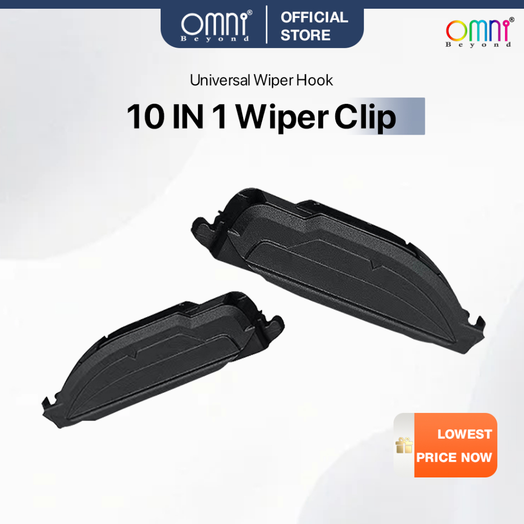 OMNI BEYOND Wiper Adapter 10-in-1 Multi Wiper Blade Clip - B1 B2 B5 B6 B8 B9 C E F G 雨刮头/雨刷适配器 ...