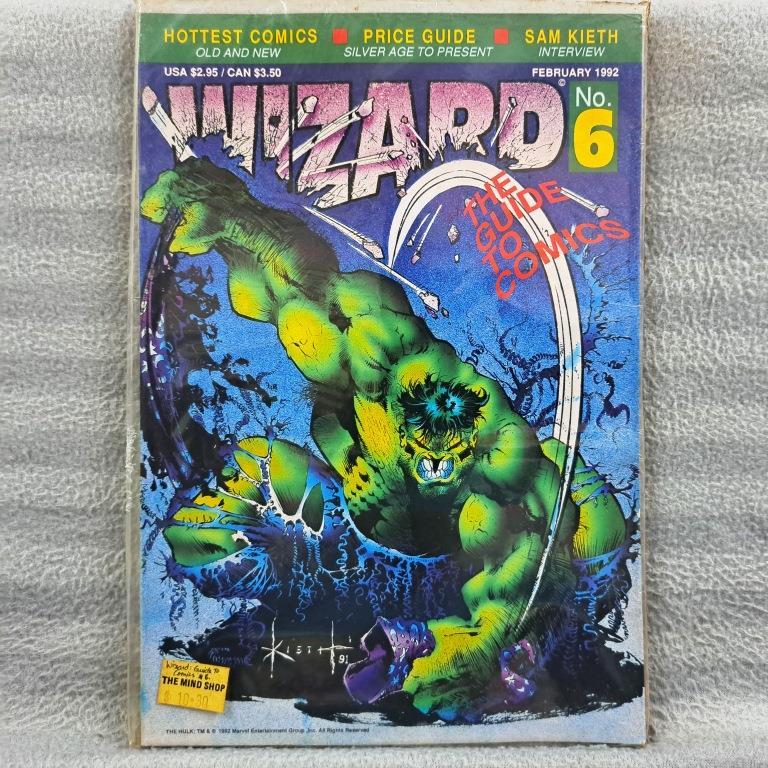 Wizard the Comics Magazine 6 Green Hulk Variant (Wizard Publications I ...