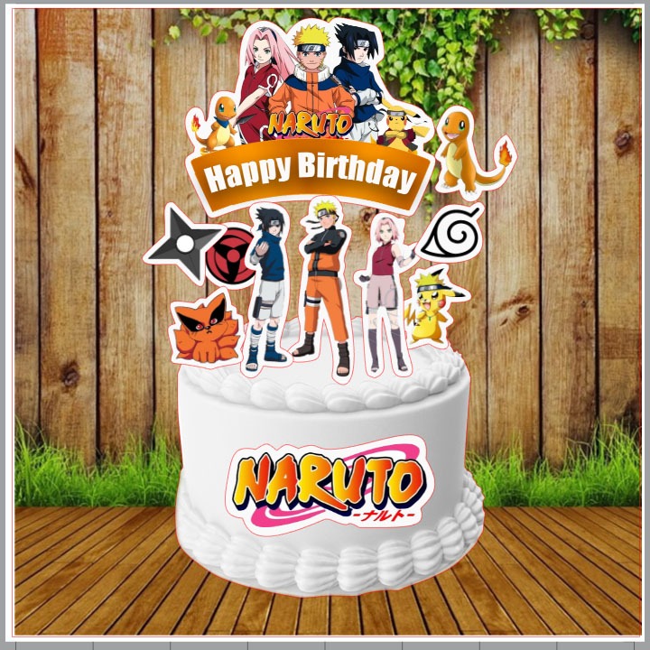 NARUTO CAKE TOPPER 002 | Shopee Philippines