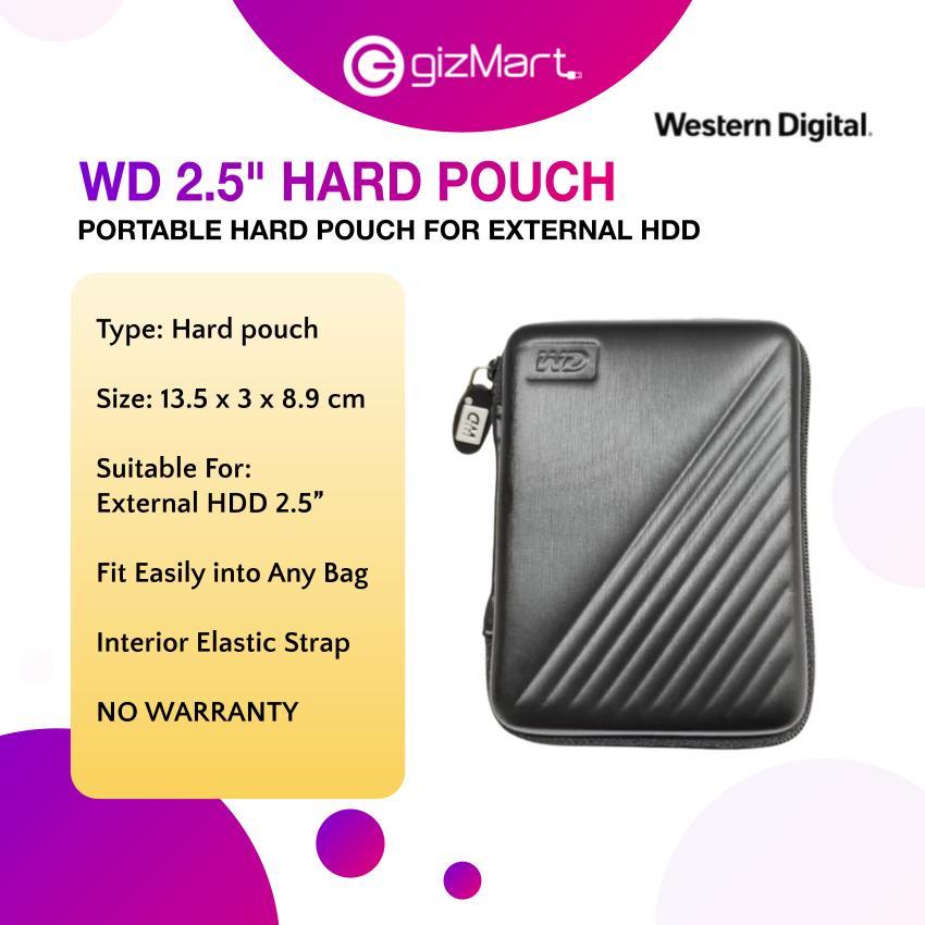 Western Digital WD My Passport Pouch External Portable Hard Drive ...
