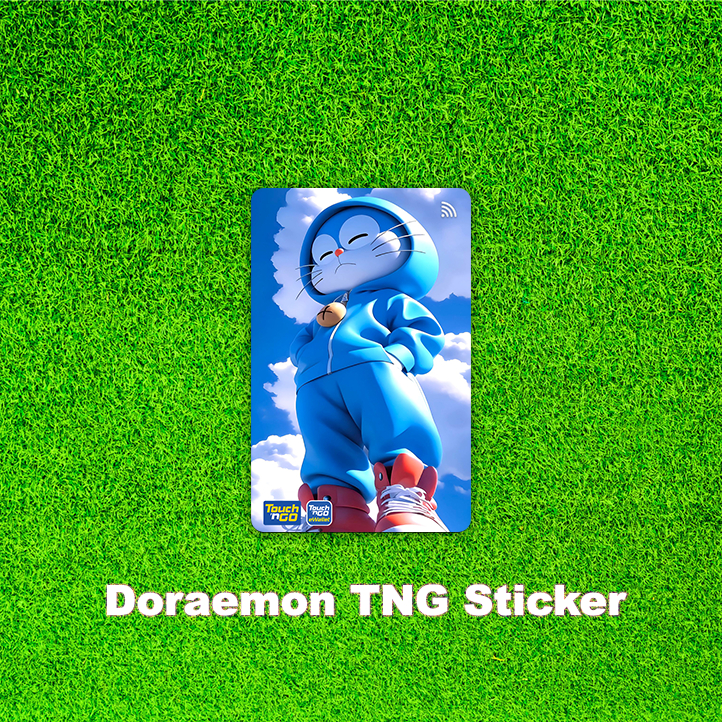 Doraemon - Sticker Card Touch n Go TnG ATM Card Skincard Cover | Shopee ...