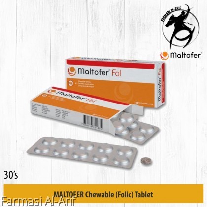 MALTOFER Chewable (Folic) Tablet 30's | Shopee Philippines
