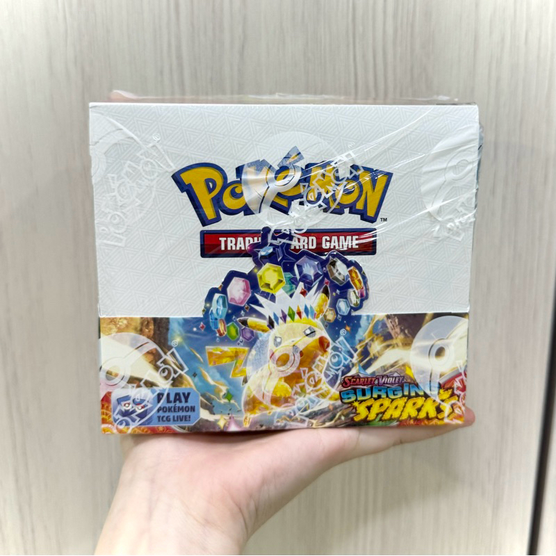 Official Pokemon TCG English Surging Sparks SV8 pack | Shopee Philippines