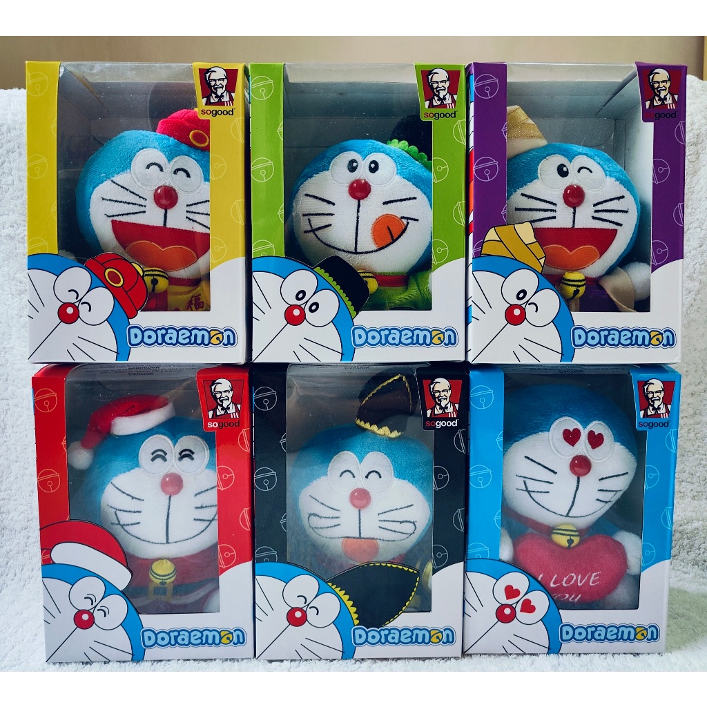 Doraemon KFC Special Edition Plush Toy Collection (Six Festivals Design ...