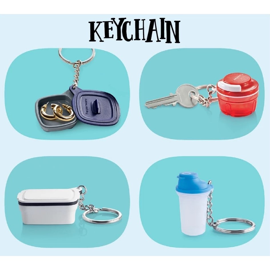 Tupperware Key Chain Collection (1) | Shopee Philippines
