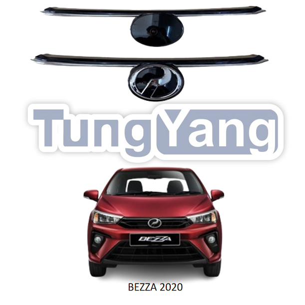 PERODUA BEZZA 2020 GRILLE WITH CHROME MOULDING | Shopee Philippines