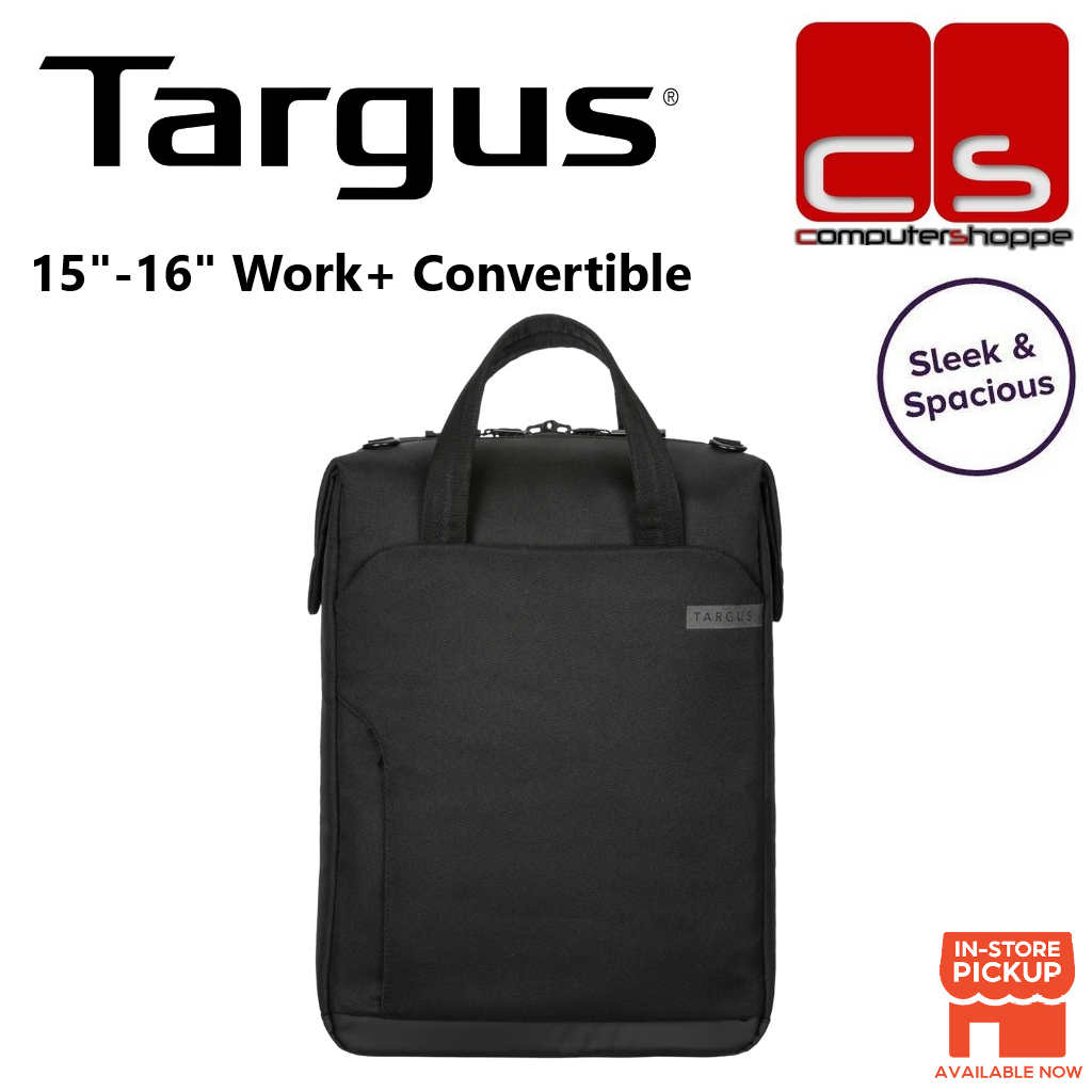 Targus 15"-16" Work+TM Convertible Daypack - TBB609 | Shopee Philippines