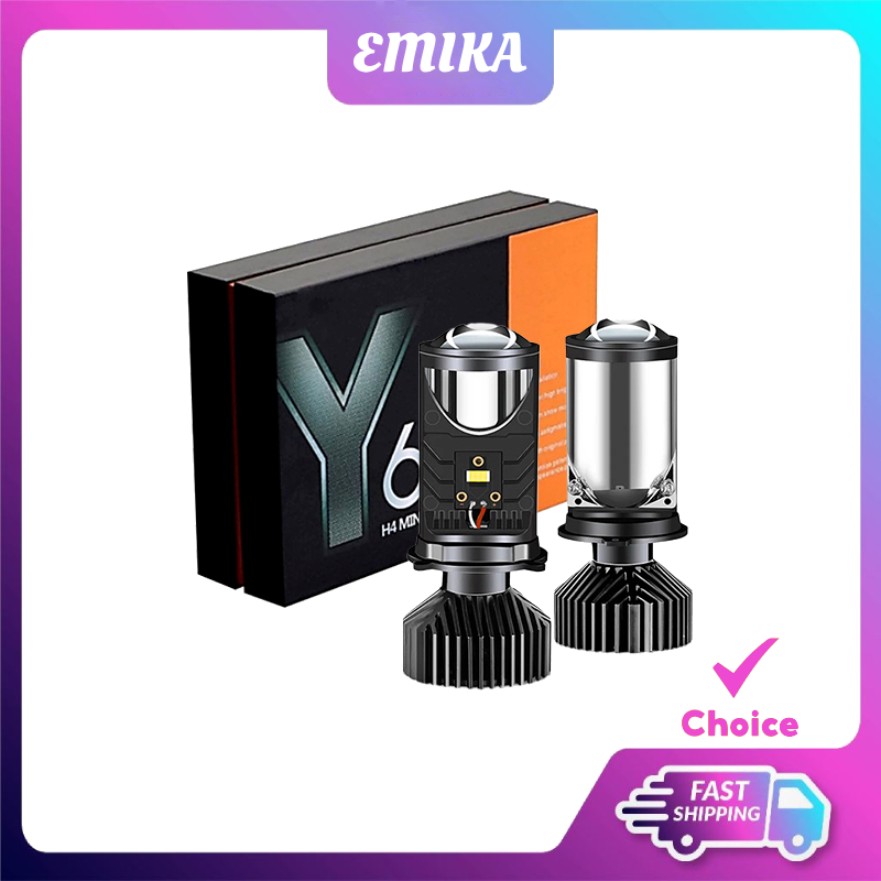 Emika Choice Y6D Car LED Car Headlight H4 Y9D H7 H11 9005 MINI Dual ...