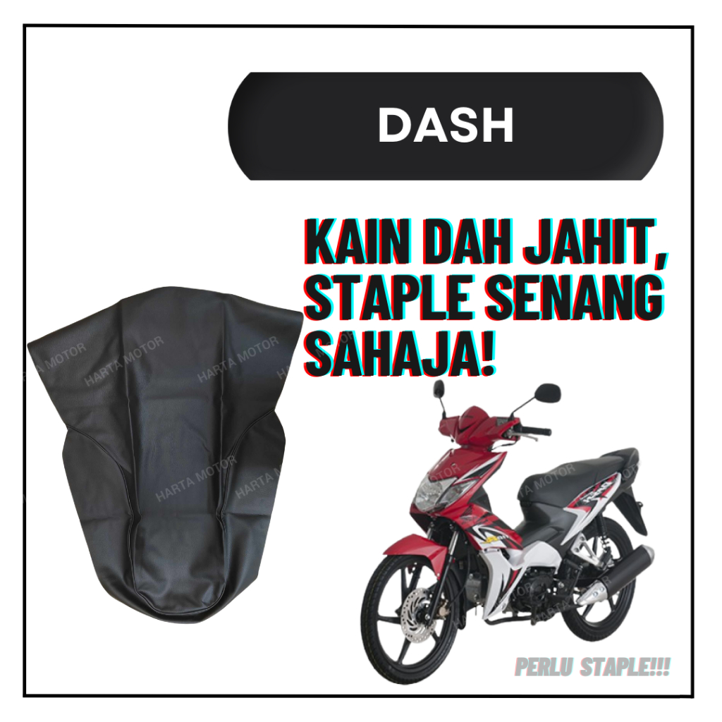 DASH 110 SEAT COVER - DASH LAMA OLD FIRST MODEL V1 KAIN SEAT SARUNG ...