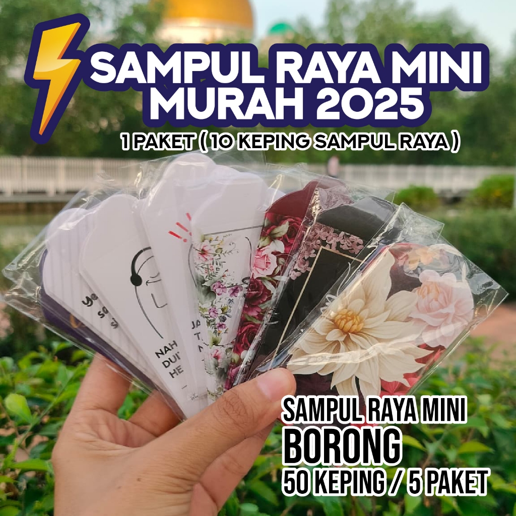 SAMPUL RAYA MINI BORONG VIRALL 2024 30 Design EXCLUSIVE ! | Shopee ...
