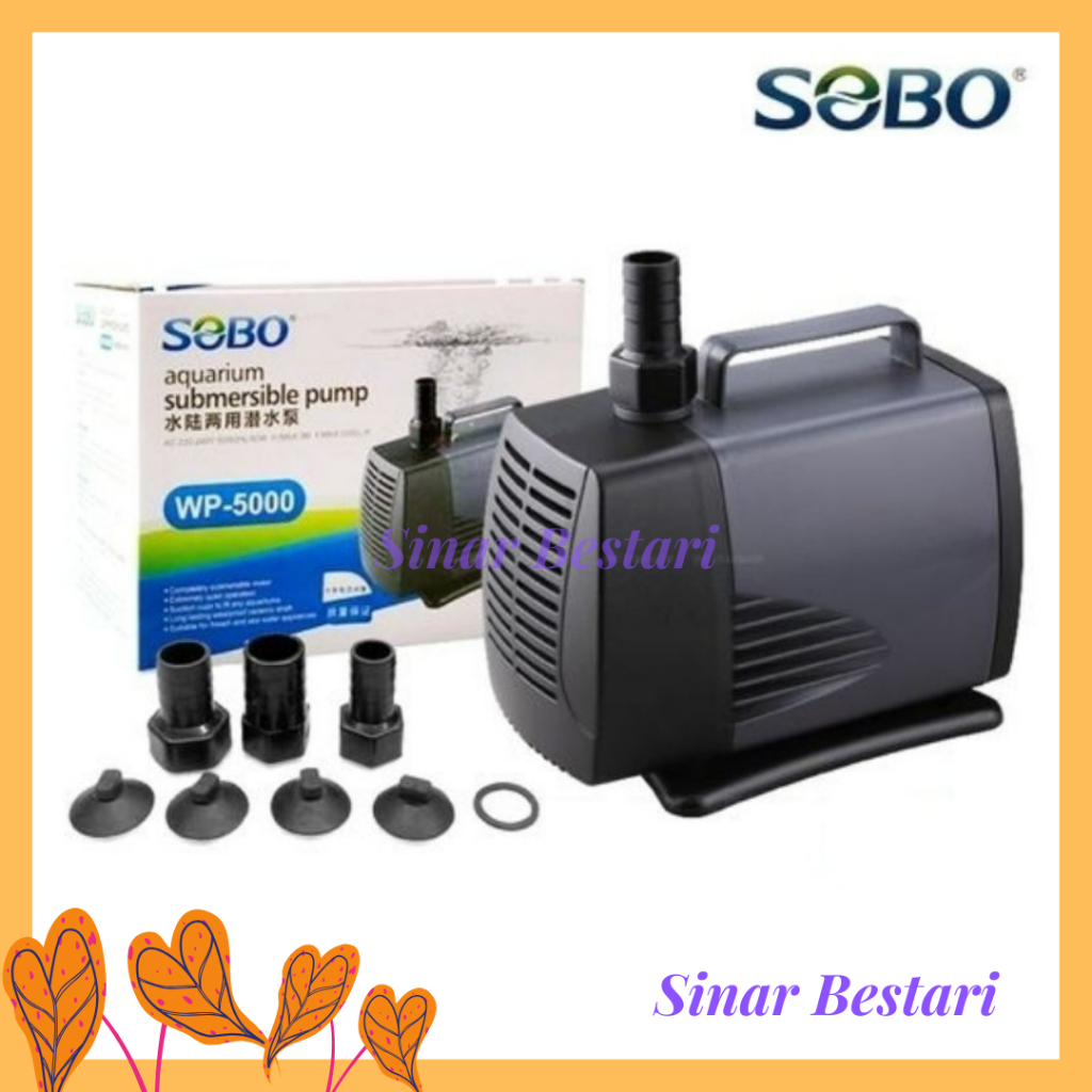 SOBO Aquarium Submersible Water Pump WP-4000 WP-5000 WP-6000 WP-7000 WP ...