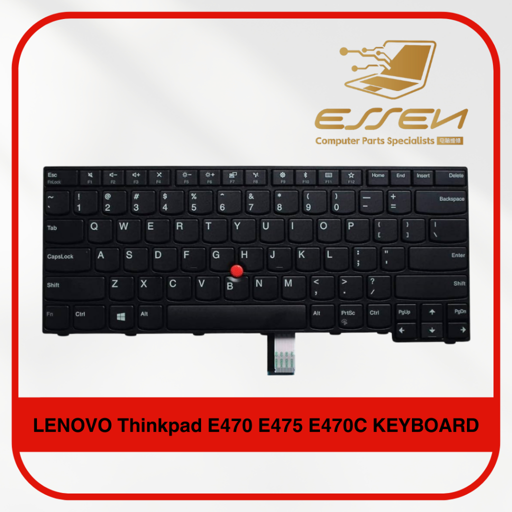 Replacement Keyboard For Lenovo Thinkpad E470 E470C E475 Black No BACKLIT | Shopee Philippines