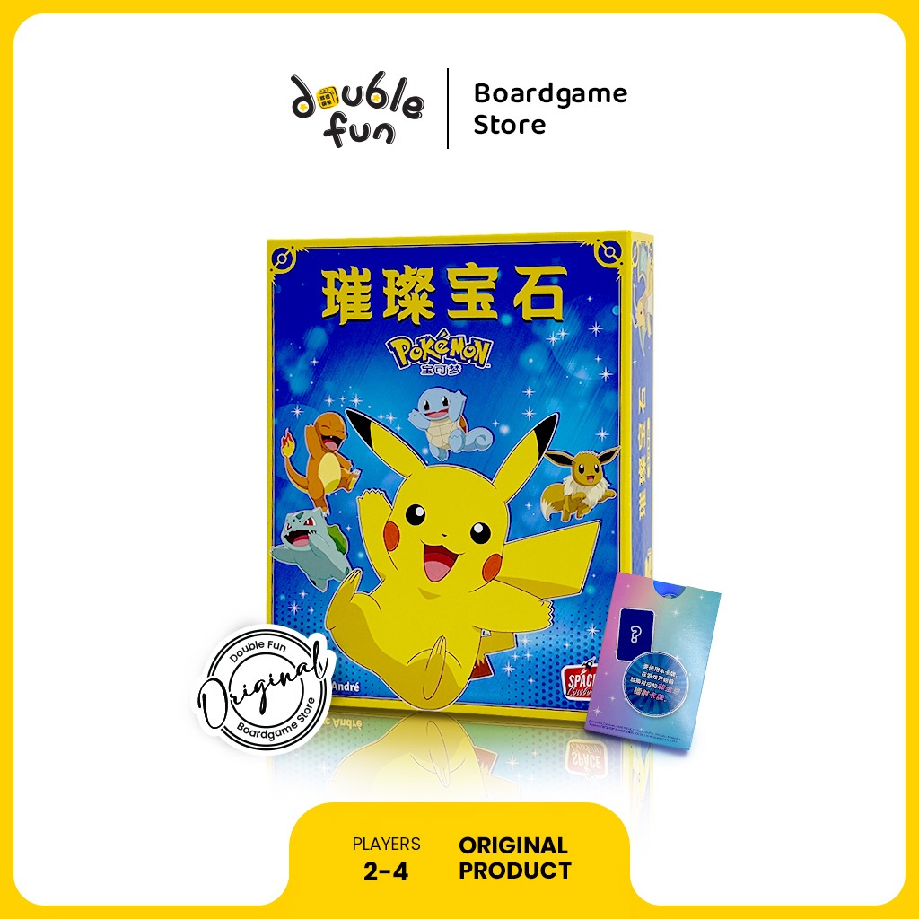 [Double Fun Boardgame] Splendor: Pokemon 璀璨寶石:寶可梦 Permainan | Shopee ...