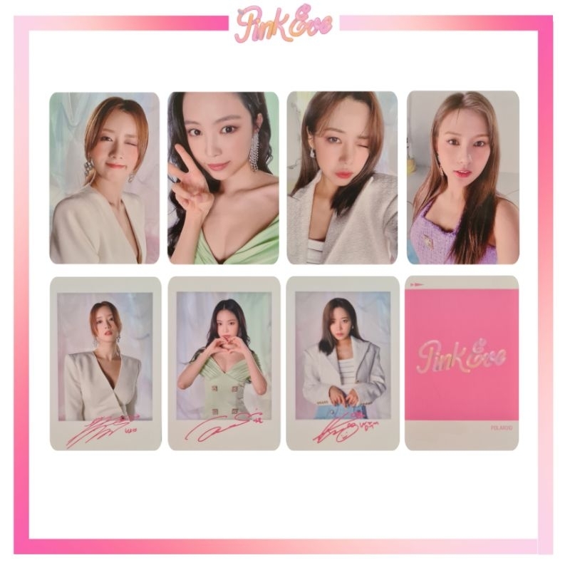 APINK 2021 FANMEETING 'PINK EVE' OFFICIAL PHOTOCARD & POLAROID | Shopee Philippines