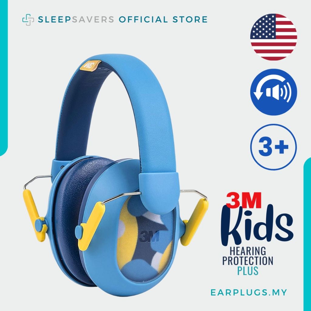 3M Kids Earmuffs, Age 3+, Children Ear Protector Muff Anti Noise ...