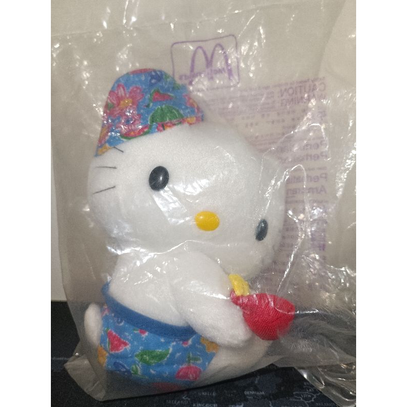 Vintage 1999 McDonald's Hello Kitty Dear Daniel Plush Stuffed Doll Soft ...
