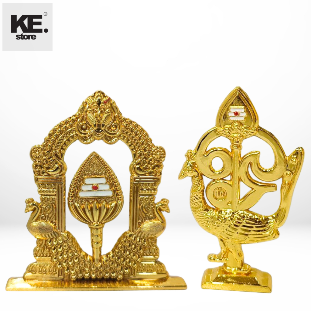 Lord Murugan Vel Stand /Prayer Use /Idol for Home & Office Table ...