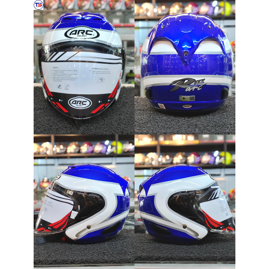 HELMET ARC RITZ X-SERIES SPEED X | Shopee Philippines
