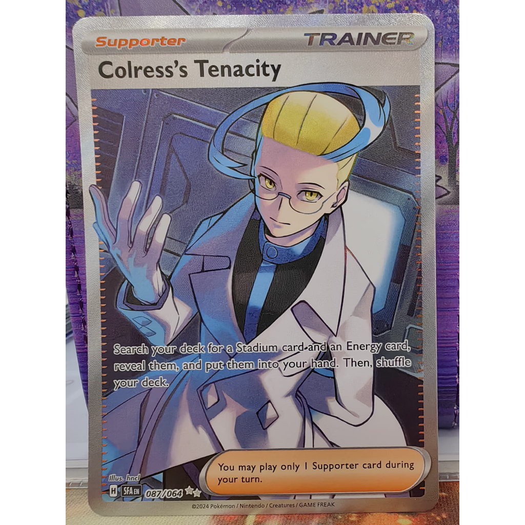 Colress's Tenacity - 087/064 - SV: Shrouded Fable (SFA) | Shopee ...