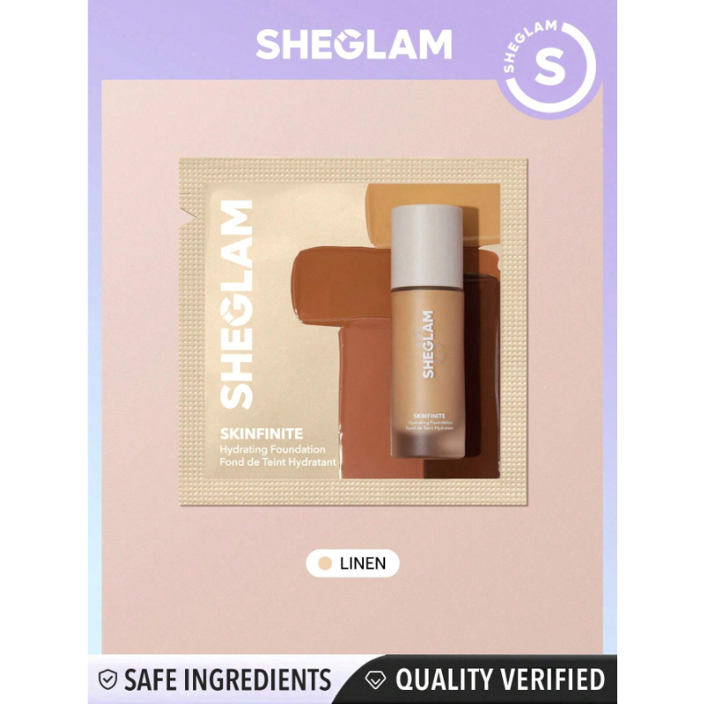 SHEGLAM Skinfinite Hydrating Foundation Sample Pack! ( FOR EXPORT ...