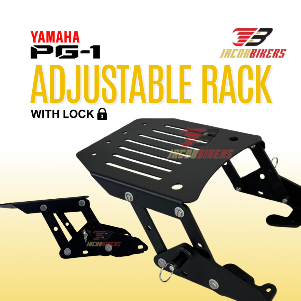 Yamaha PG-1 PG1 PG 1 Adjustable Rear Rack With Lock Delivery Bag Top ...