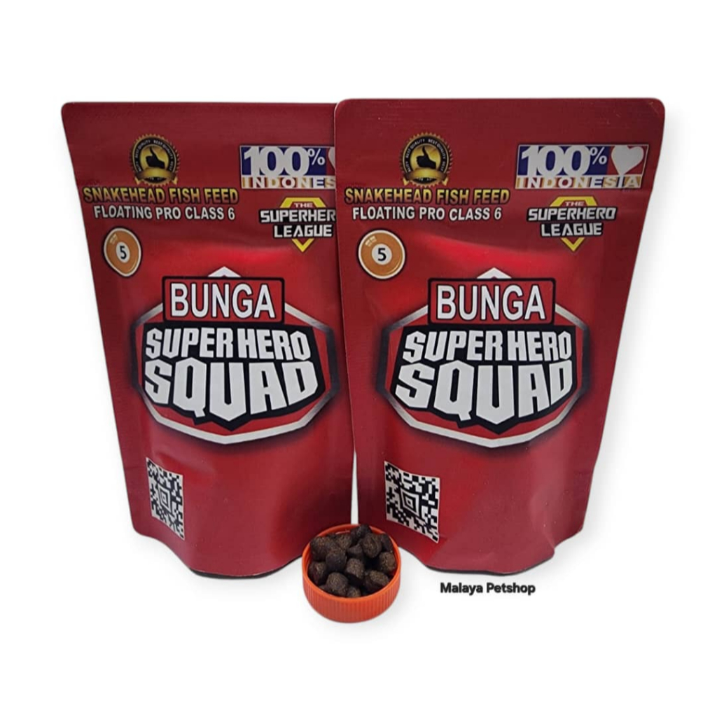 Flower Pellets by Superhero Squad size 5mm 50 grams (Floating type Maru ...