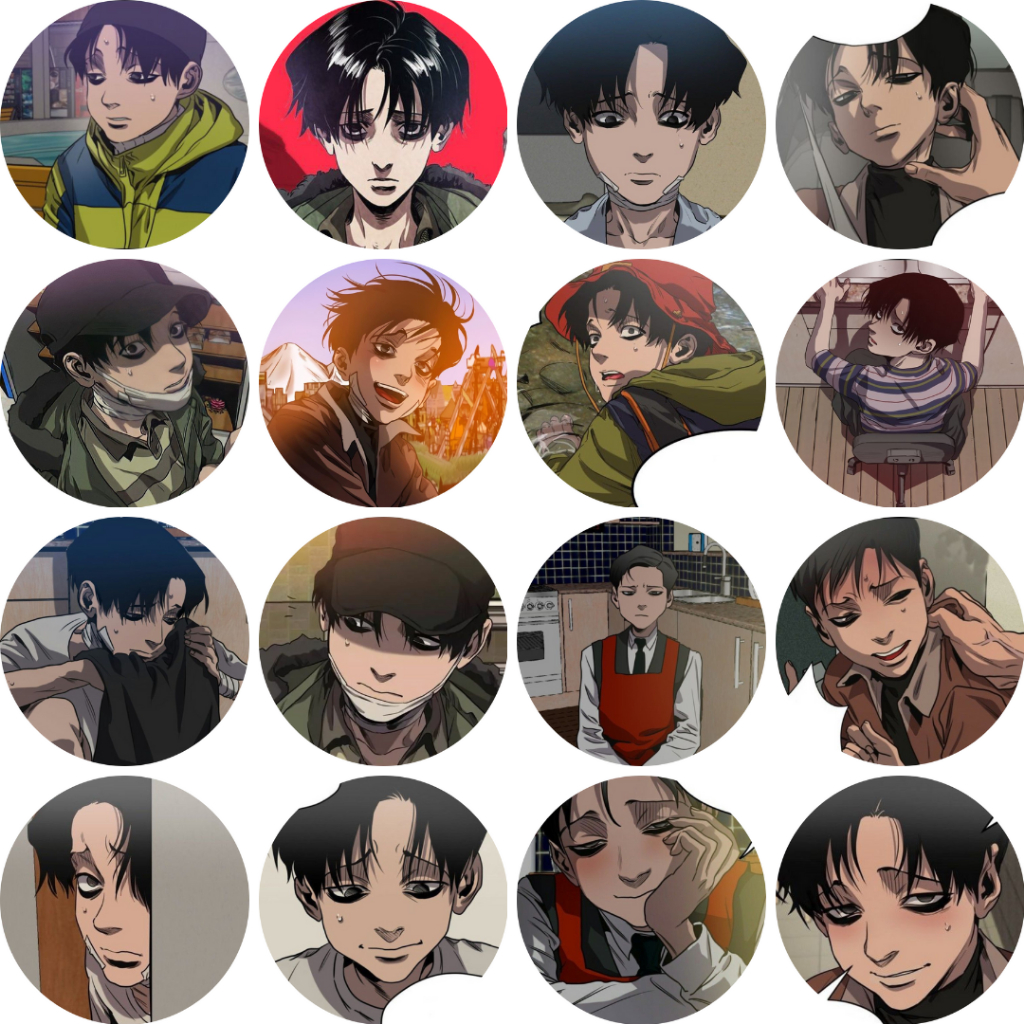 Killing Stalking Yoonbum Button Badge 58mm | Shopee Philippines