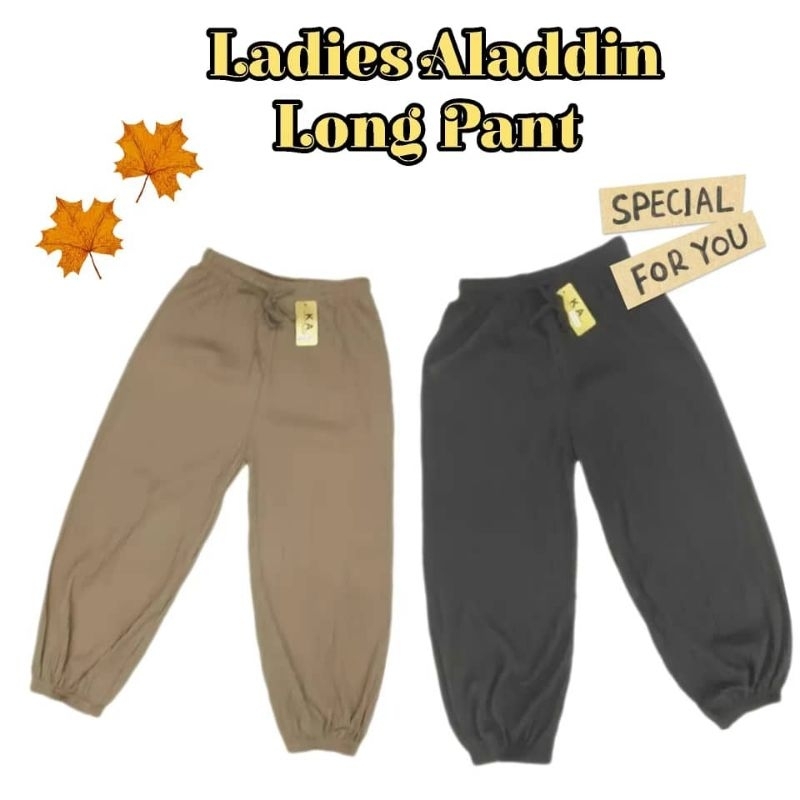 Ladies Aladdin Long Pants 【Pleated】 Seluar Aladdin Wanita【Kedut ...