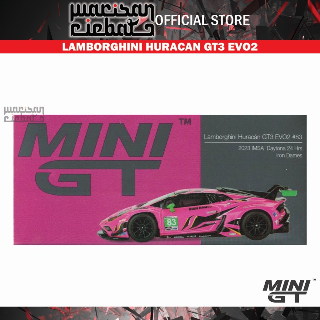 Mini GT 1/64 772 Lamborghini Huracan GT3 Evo2 83 | Shopee Philippines