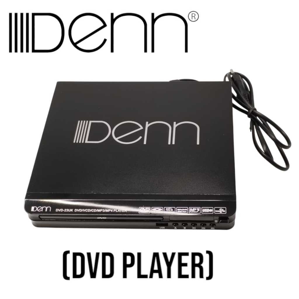 DENN ELECTRIC DVD PLAYER DBD-23UK | Shopee Philippines