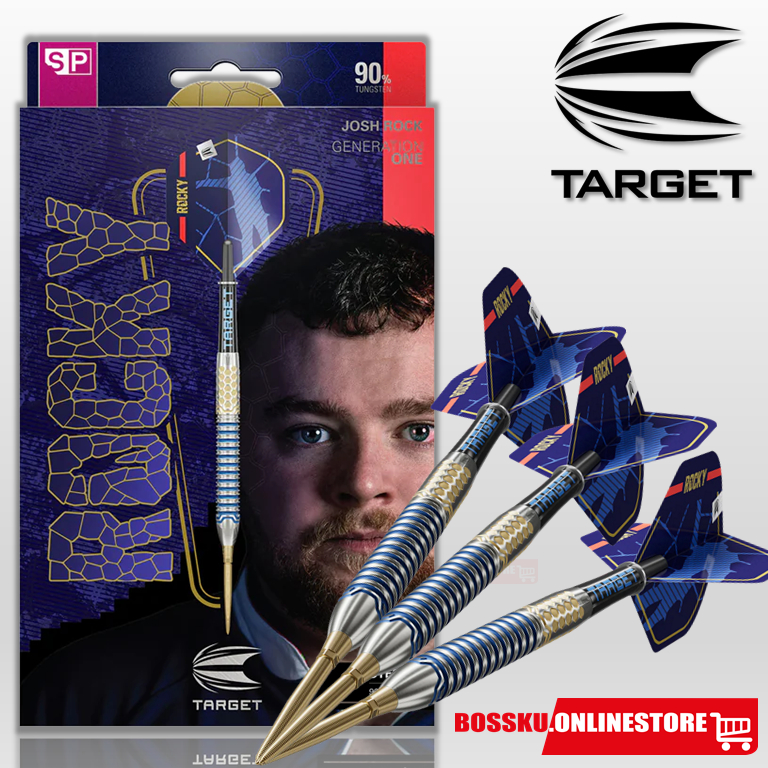 Target Steel Tip Darts Set Swiss Points 90% - Josh Rock Rocky G1 | Shopee Philippines