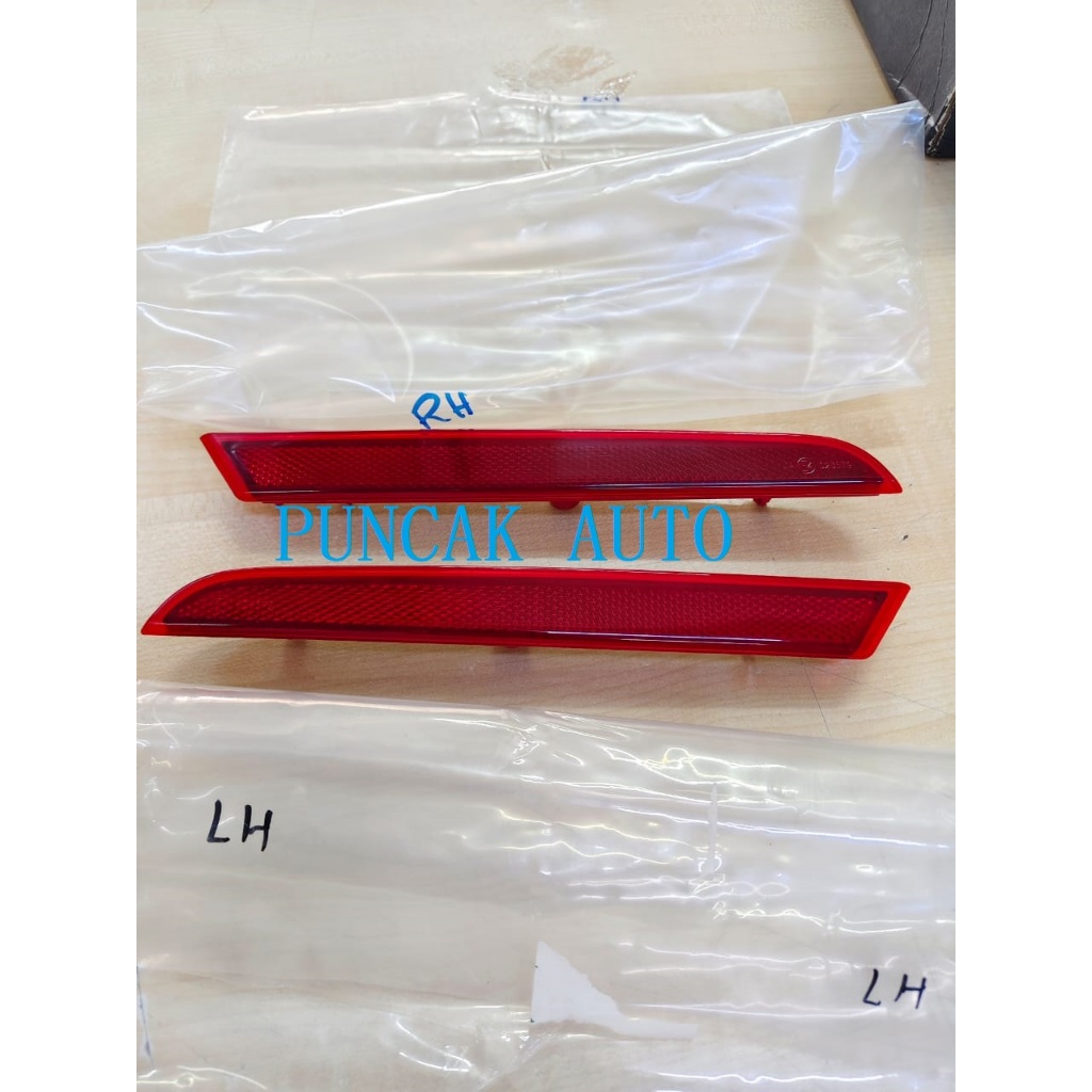 PERODUA AXIA / MYVI ICON 1.3 /ALZA 2018 REAR BUMPER REFLECTOR | Shopee ...