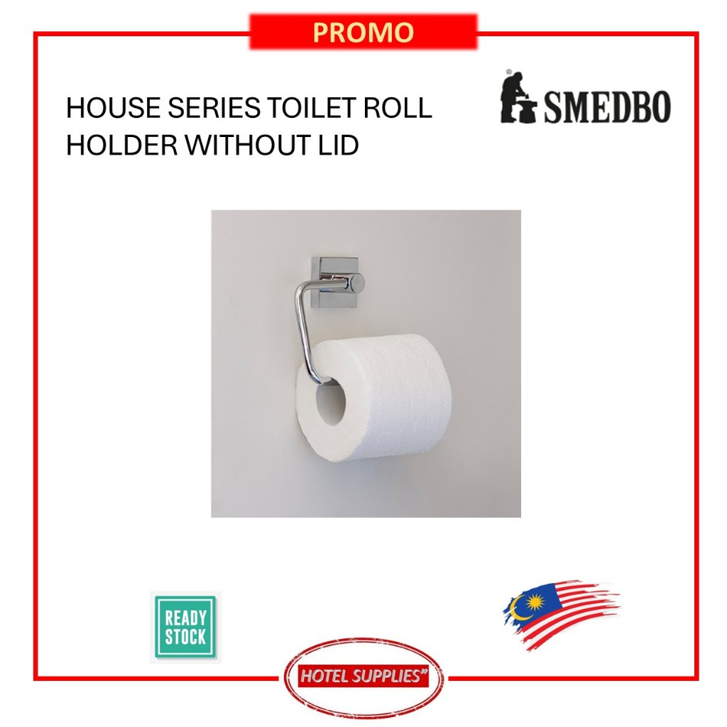 SMEDBO HOUSE TOILER ROLL HOLDER WITHOUT LID (CHROME) | Shopee Philippines