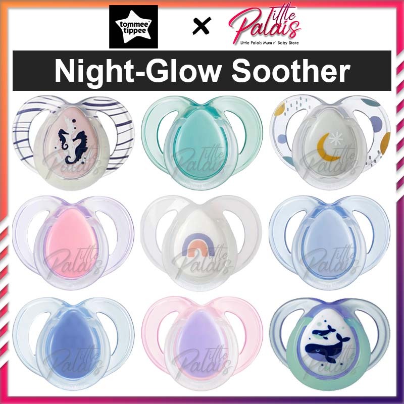 TOMMEE Tippee NIGHT TIME Soother Pacifier [ 0-6m/ 6-18m/ 18-36m ...
