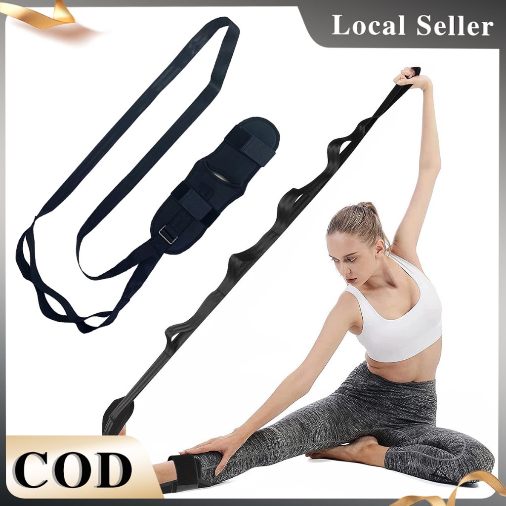 Ligament Stretching Belt Black Stretching Band Yoga Foot And Leg ...