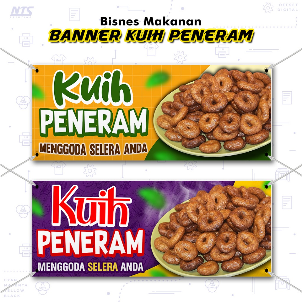 Design BANNER KUIH PENERAM - PENIAGA SHOP GERAI/ FOOD/ HEMAH/ NIGHT ...
