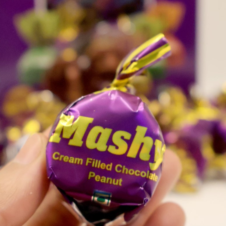 MASHY PREMIUM CREAM FILLED PEANUT CHOCOLATE ,MAX CHOCOLATE {250G, 500G, 1KG} | Shopee Philippines