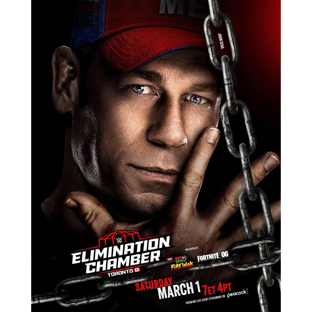 Bluray WWE Elimination Chamber: Toronto 2025 WWE:铁笼密室 ( Sport ...