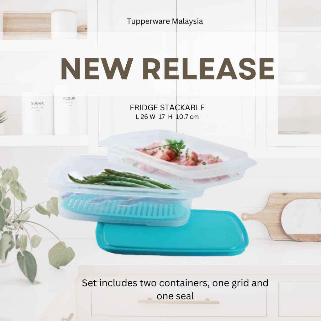 Tupperware Fridge Stackable Set | Shopee Philippines