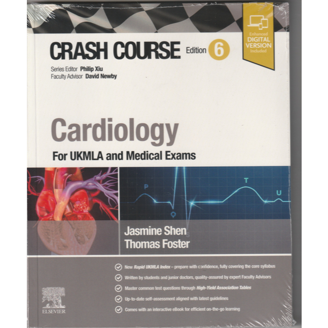 Crash Course Cardiology For UKMLA and Medical Exams 6th Edition ...