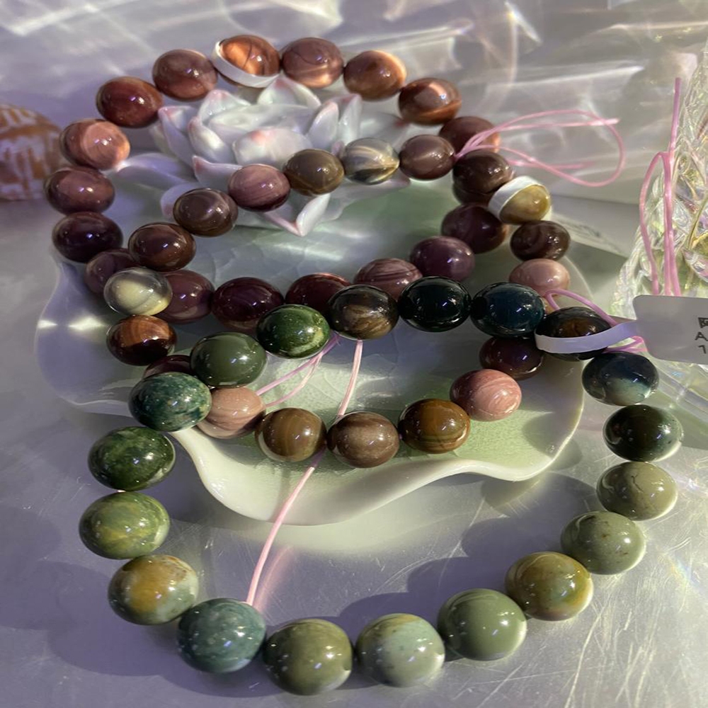 Zada Natural Quality Crystal Alashan Agate Bracelet (Actual Unit) 天然水晶 ...