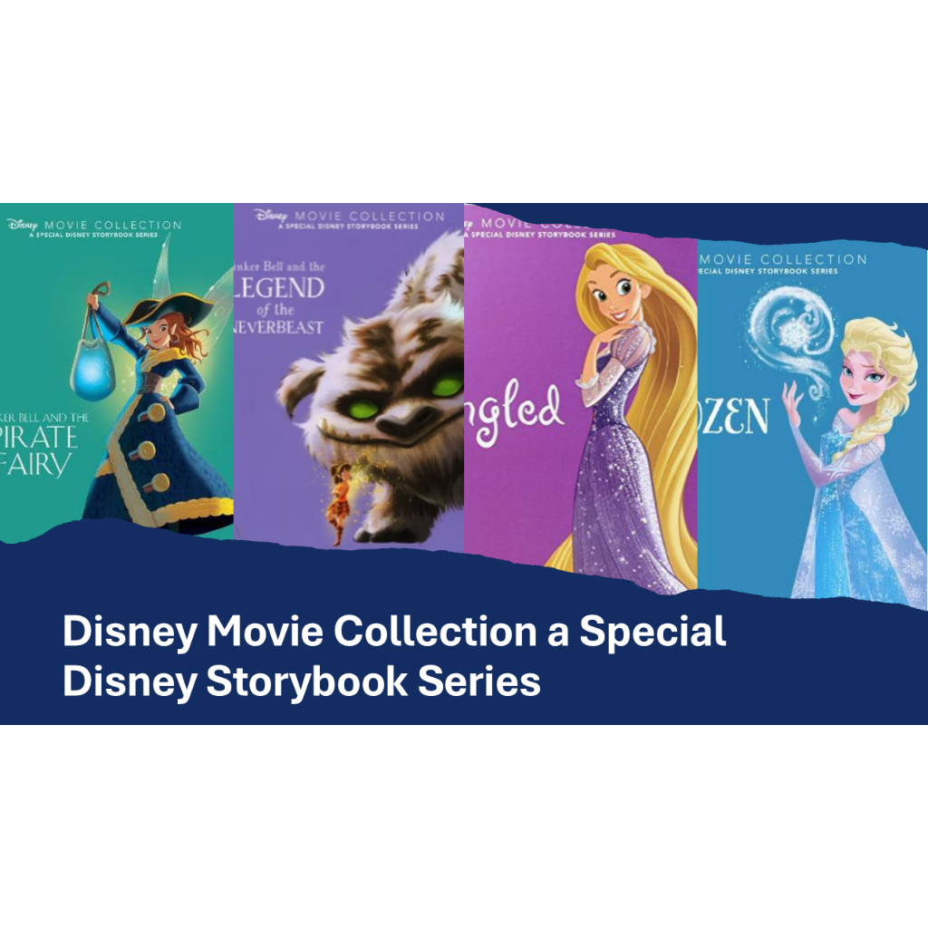 Disney Movie Collection A Special Storybook Series Tangled Frozen ...